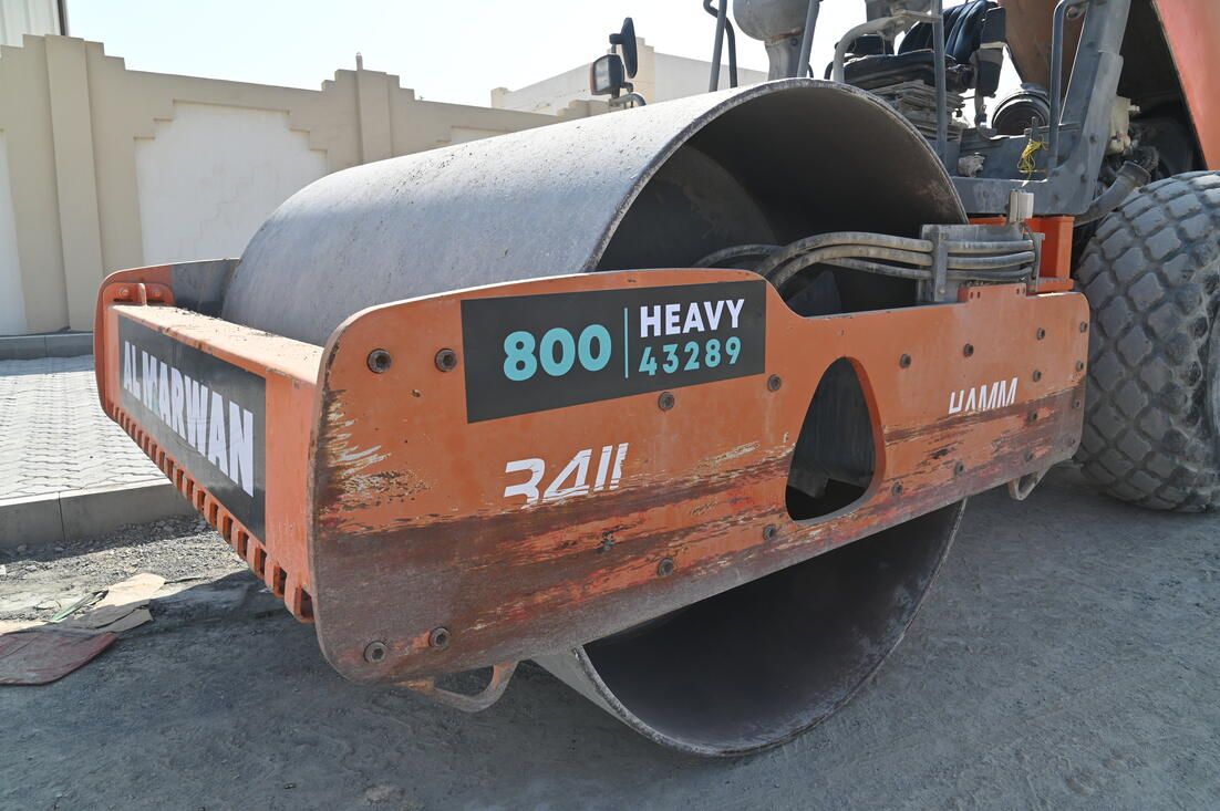 Used 2011 Hamm 3411 Single Drum Roller