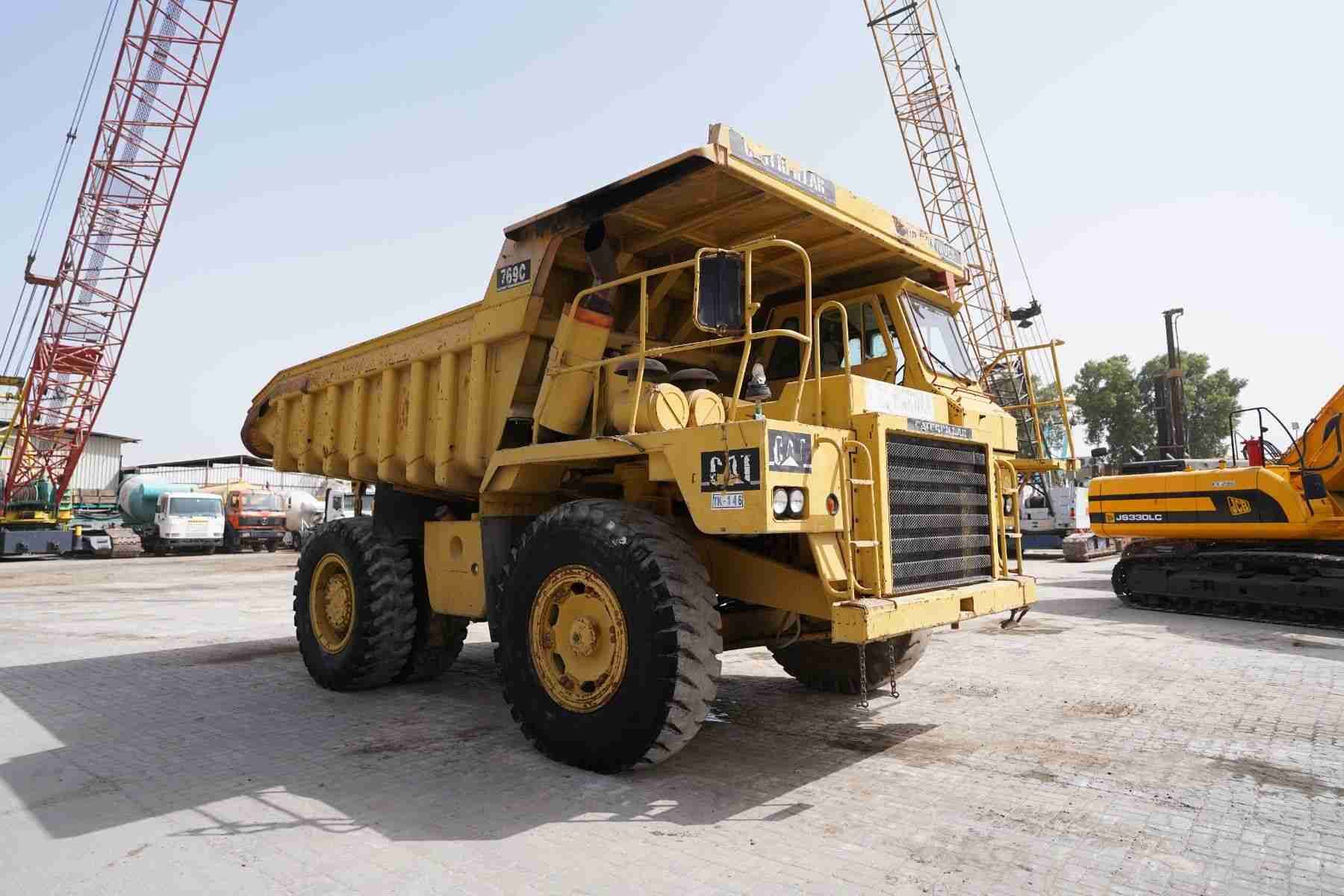 Used 1980 Caterpillar 769C Rigid Dump Truck