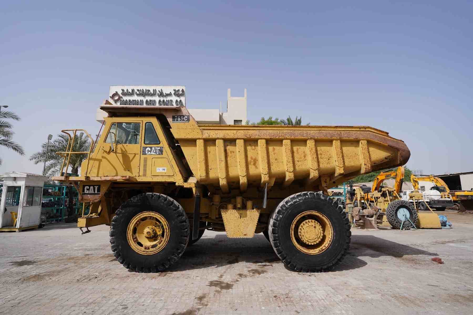 Used 1980 Caterpillar 769C Rigid Dump Truck