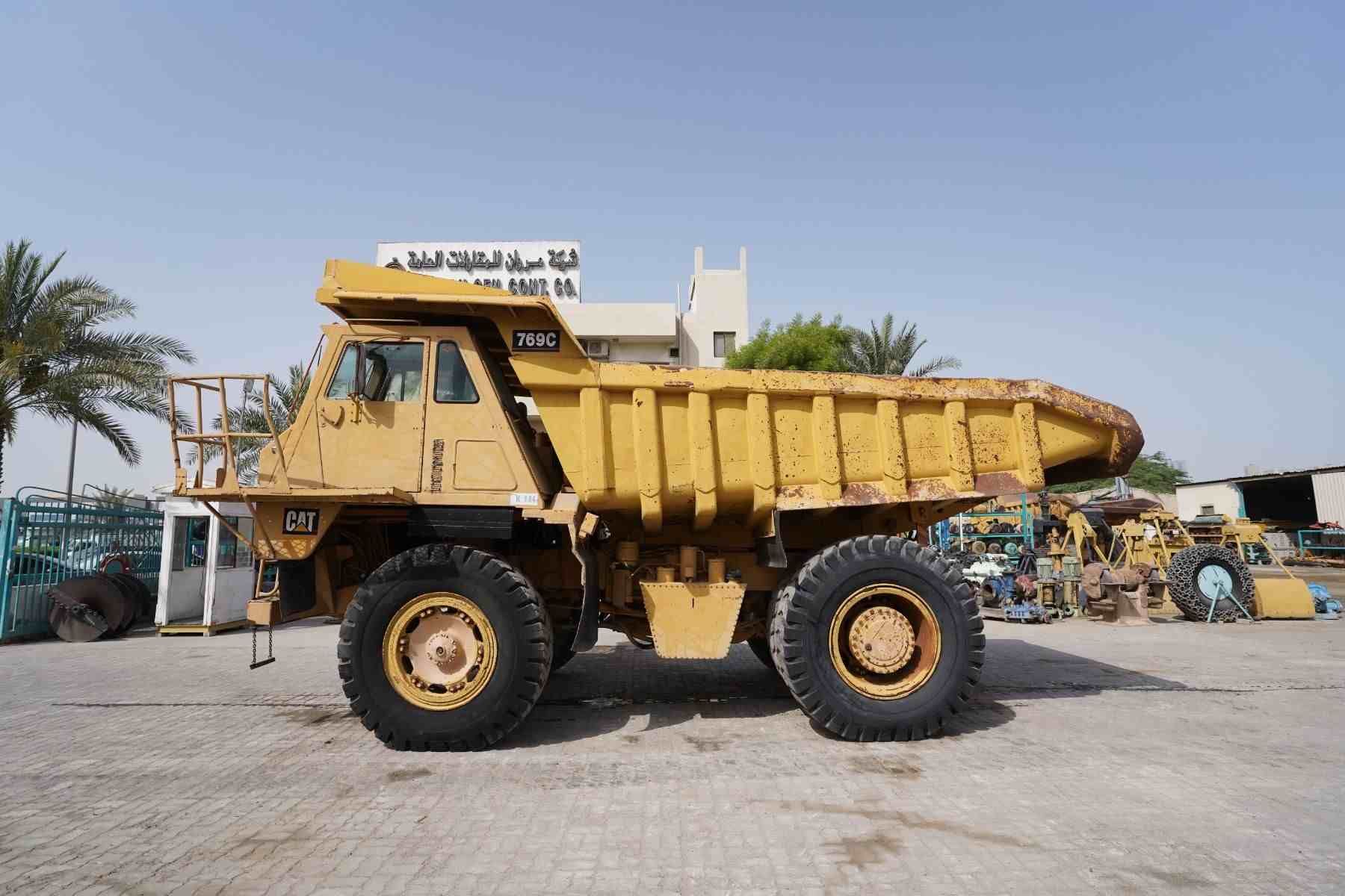 Used Cat 769C Rigid Dumper Truck 1980