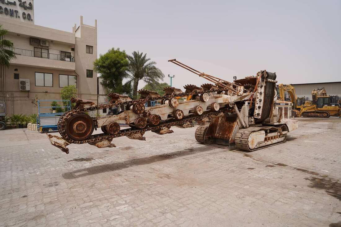Used Capitol CTC-810 Track Trencher for Sale 1989 | Almarwan