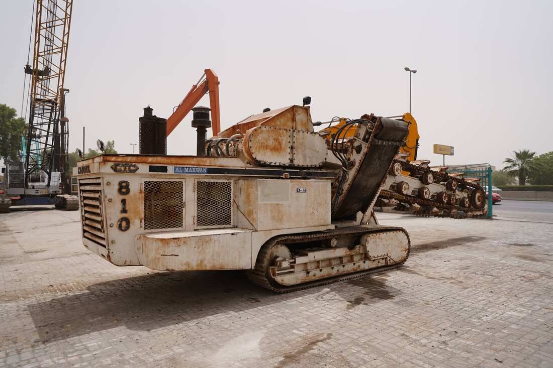 Used Capitol CTC-810 Track Trencher for Sale 1989 | Almarwan