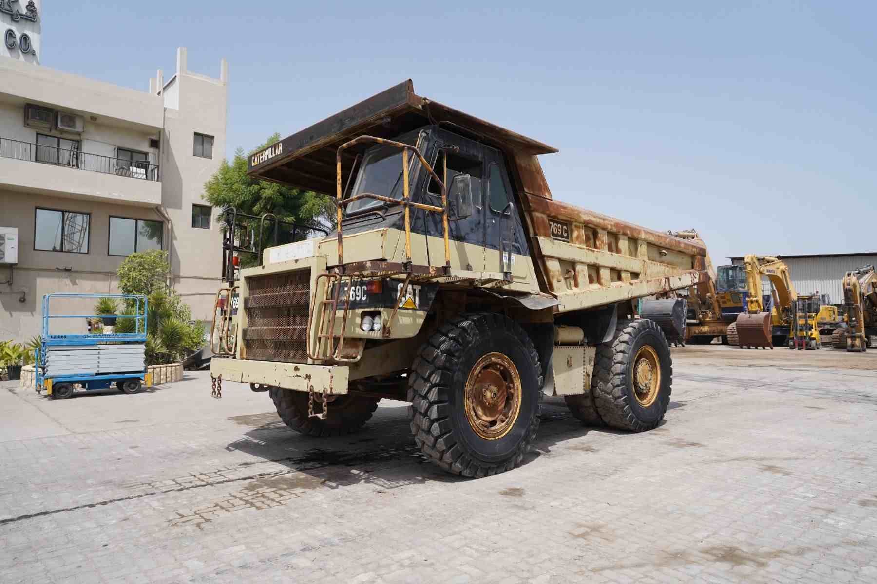 Used Caterpillar 769C Rigid Dump Truck 1995