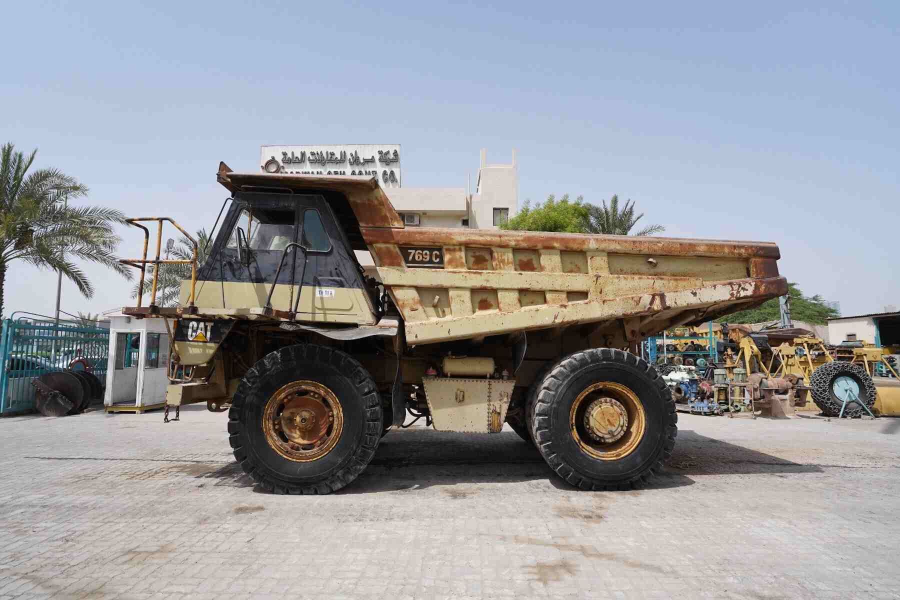 Used Caterpillar 769C Rigid Dump Truck 1995