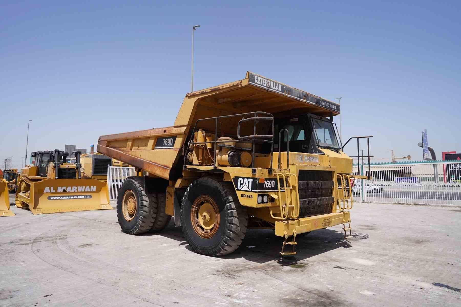 Used Caterpillar 769D Rigid Dump Truck