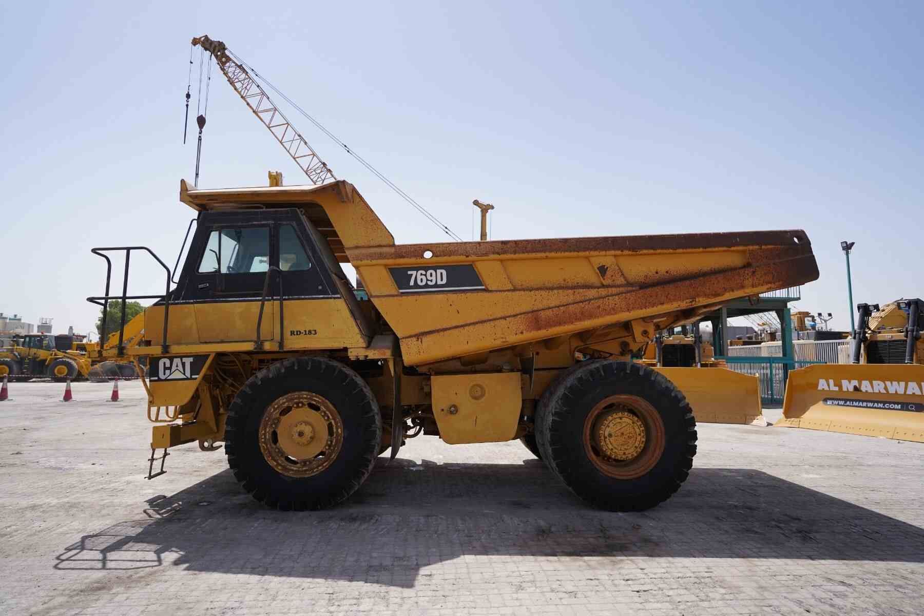Used Caterpillar 769D Rigid Dump Truck