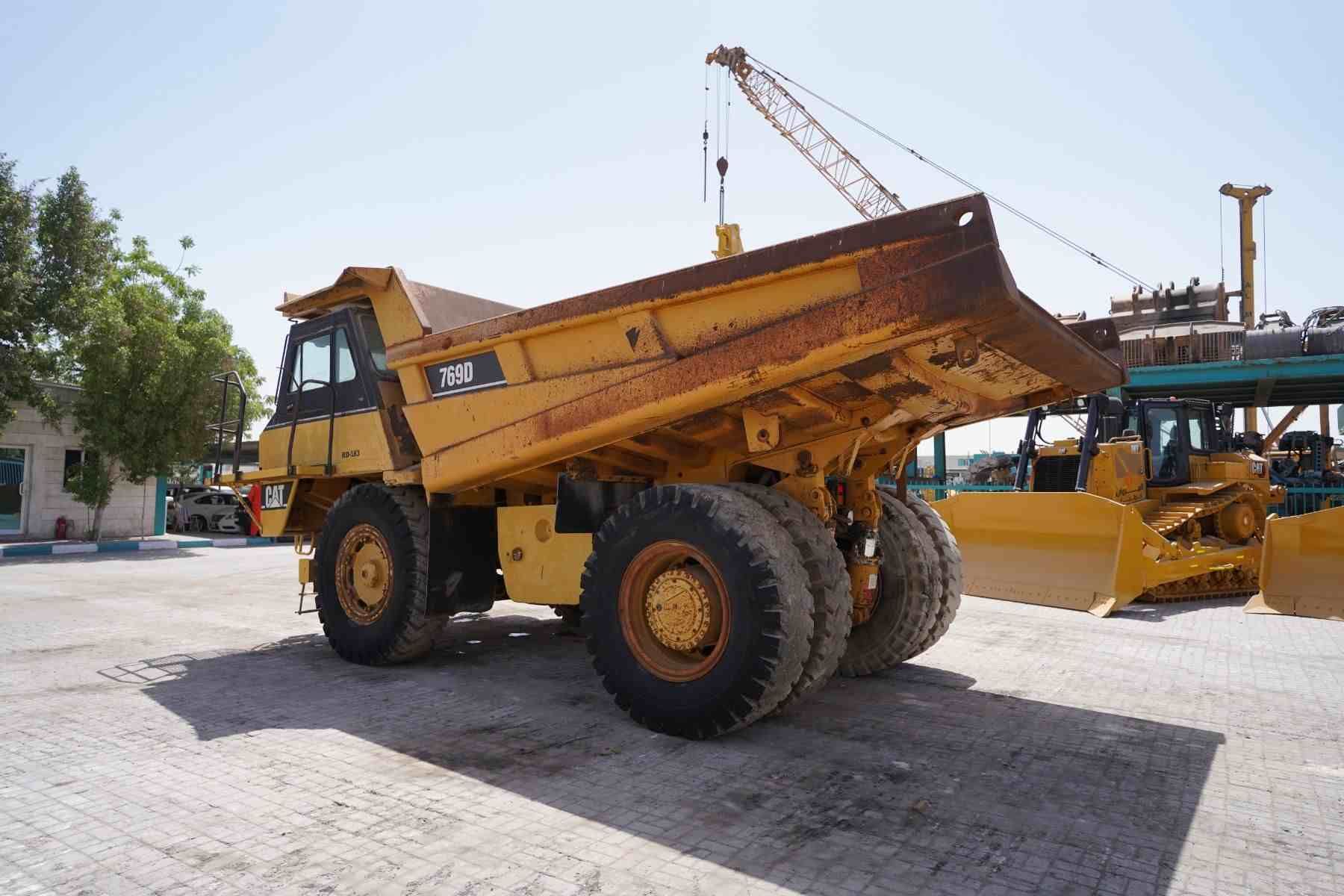 Used Caterpillar 769D Rigid Dump Truck