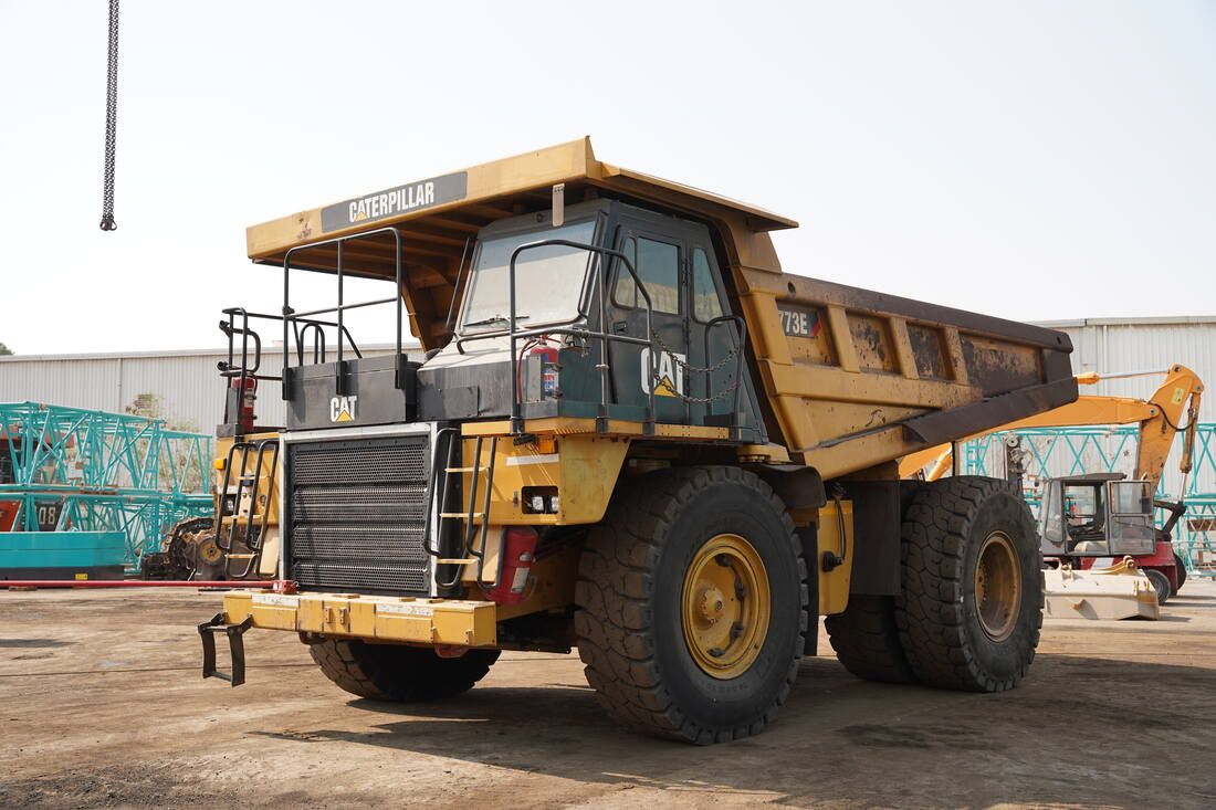 55 Ton Rigid Dump Truck for Rent | Almarwan