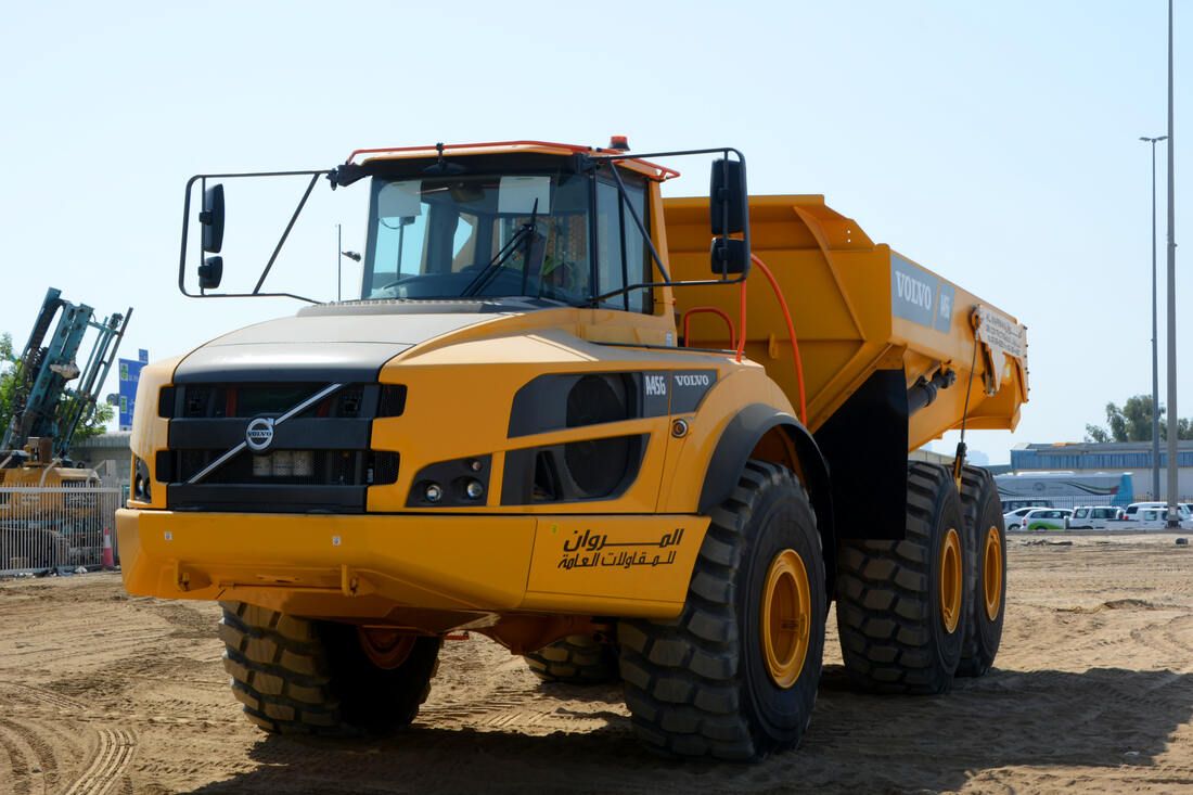 45 Ton Articulated Dump Truck for Rent | Almarwan