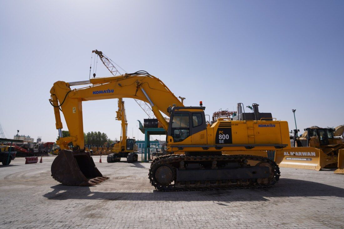 Used Komatsu PC800SE-7 Track Excavator 2010