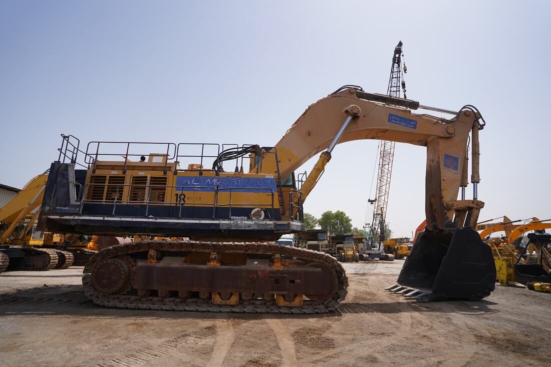 Used Komatsu PC1600 Track Excavator for Sale 2000 | Almarwan