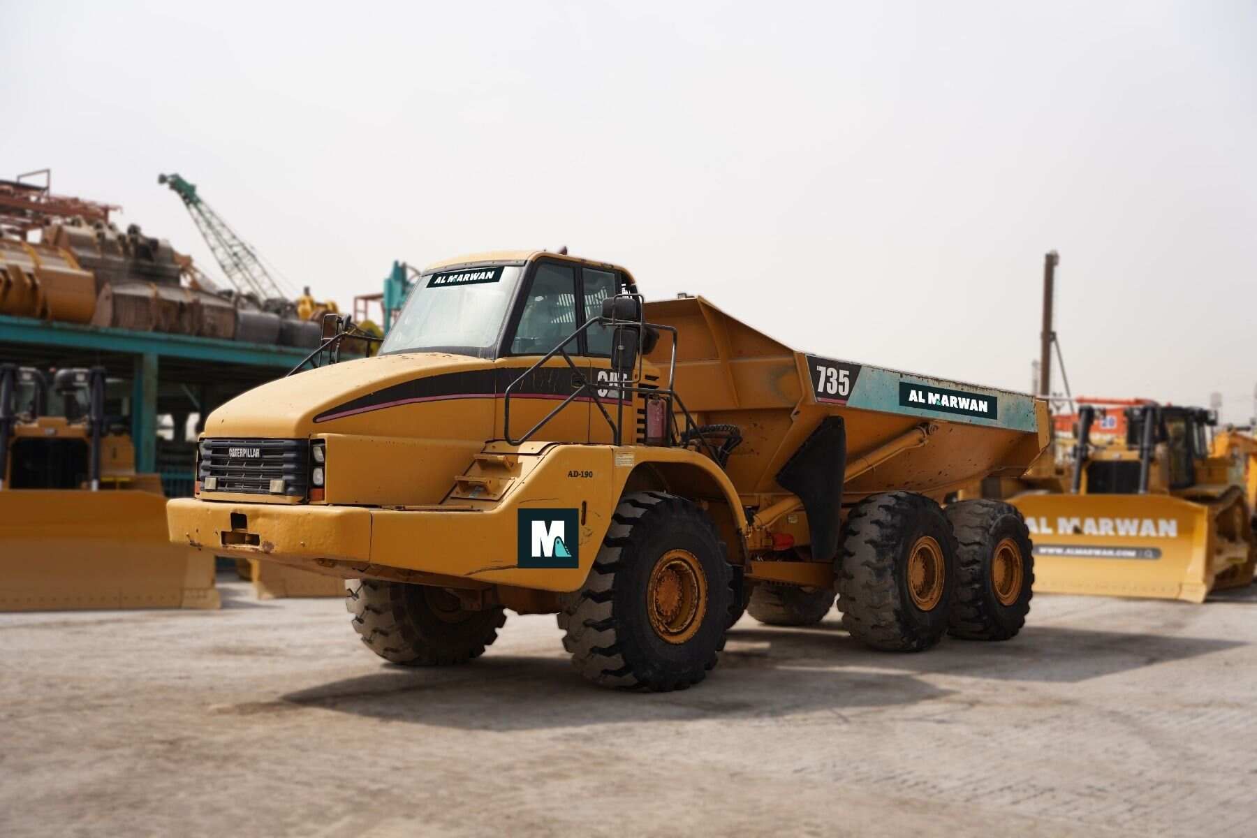 Cat 735 Articulated Dump Truck 2004