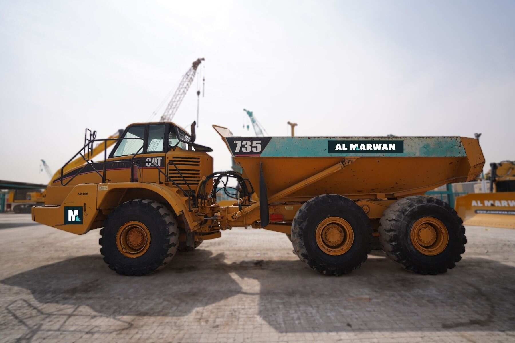 Cat 735 Articulated Dump Truck 2004