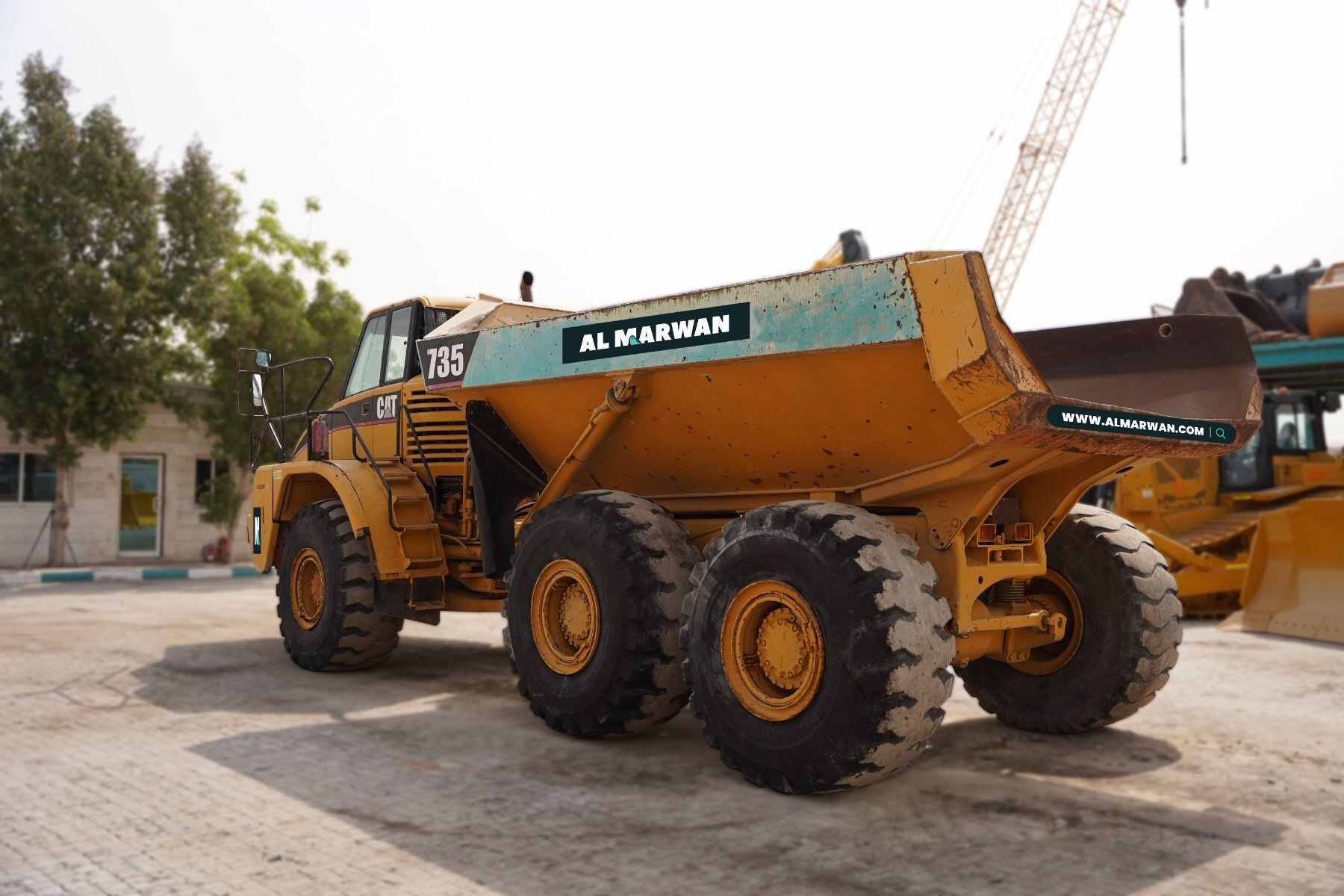 Cat 735 Articulated Dump Truck 2004