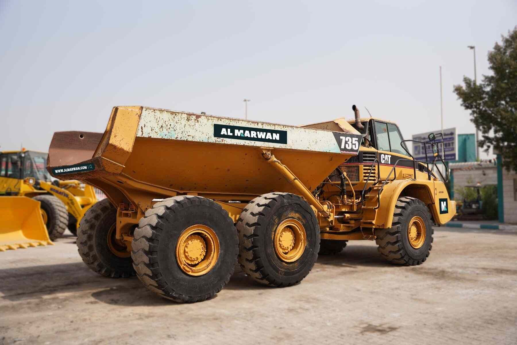 Cat 735 Articulated Dump Truck 2004