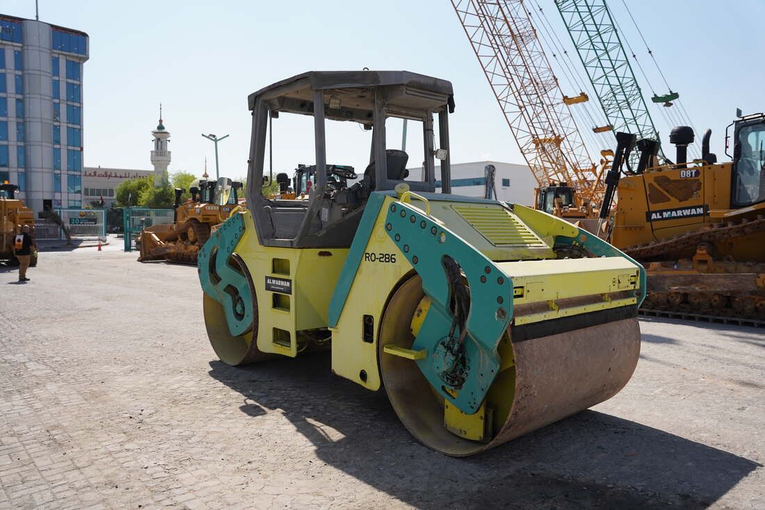 Used Ammann AV110X Double Drum Roller for Sale 2007 | Al Marwan