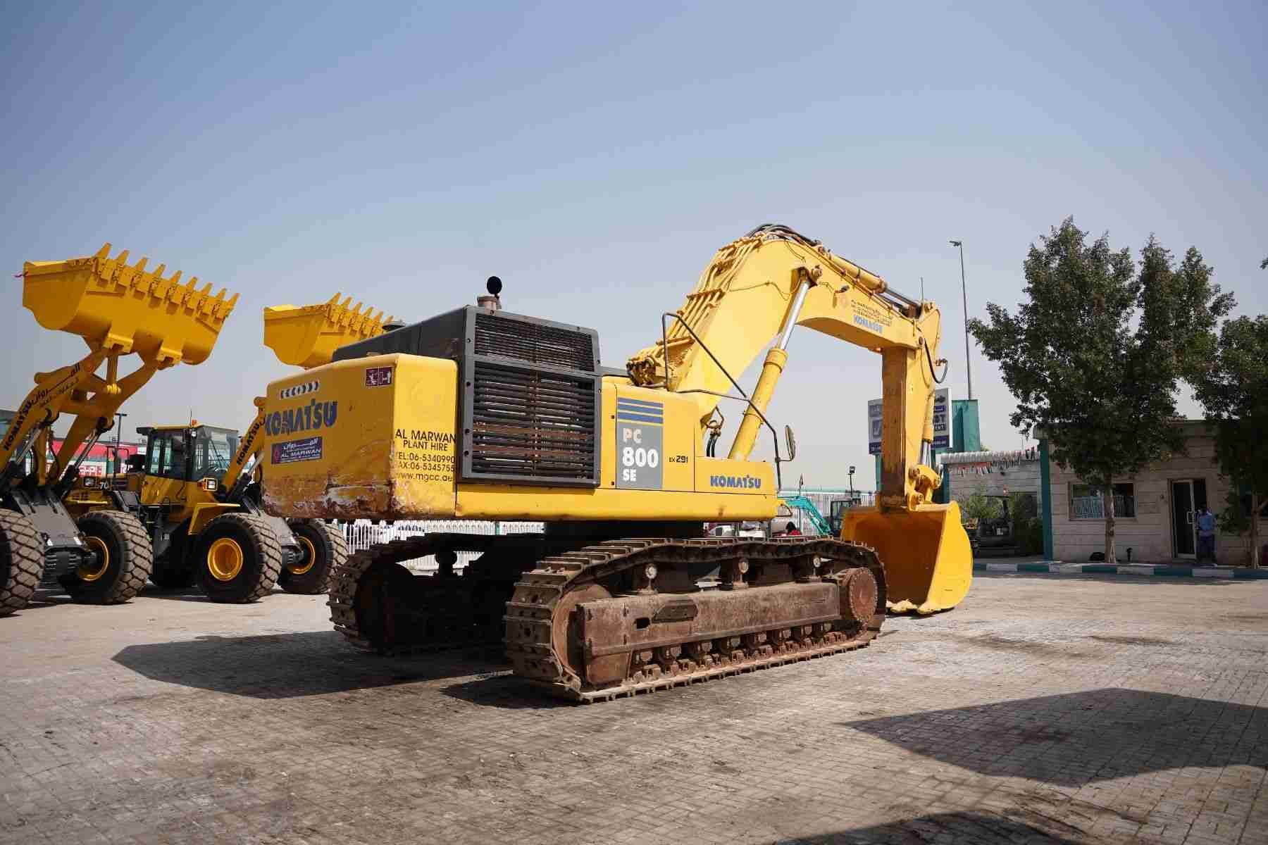 Komatsu PC800SE-7 Crawler Excavator 2009