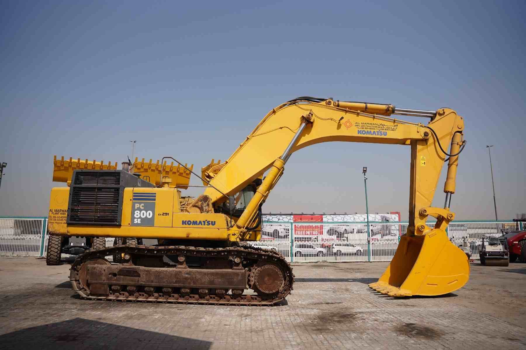 Komatsu PC800SE-7 Crawler Excavator 2009