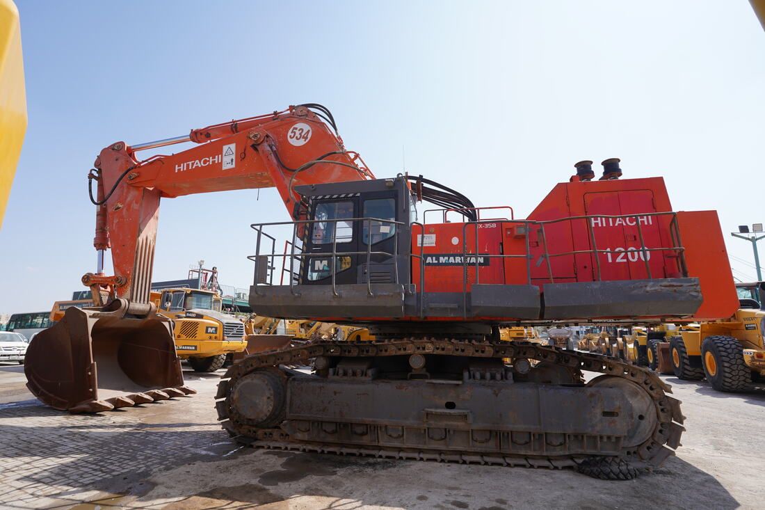 Used Hitachi EX1200 Track Excavator for Sale 2010 | Al Marwan