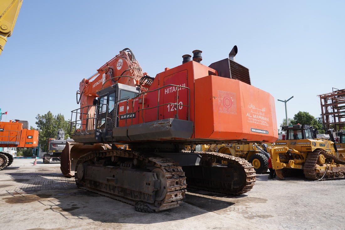 Used Hitachi EX1200 Track Excavator for Sale 2010 | Al Marwan