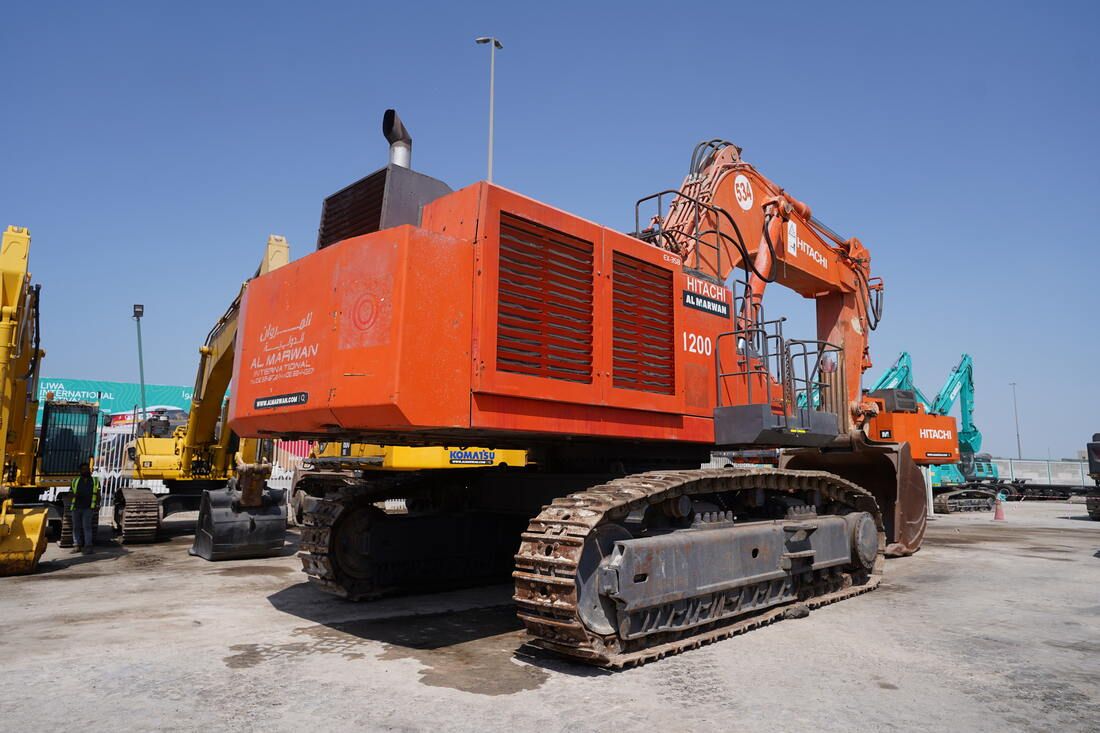 Used Hitachi EX1200 Track Excavator for Sale 2010 | Al Marwan
