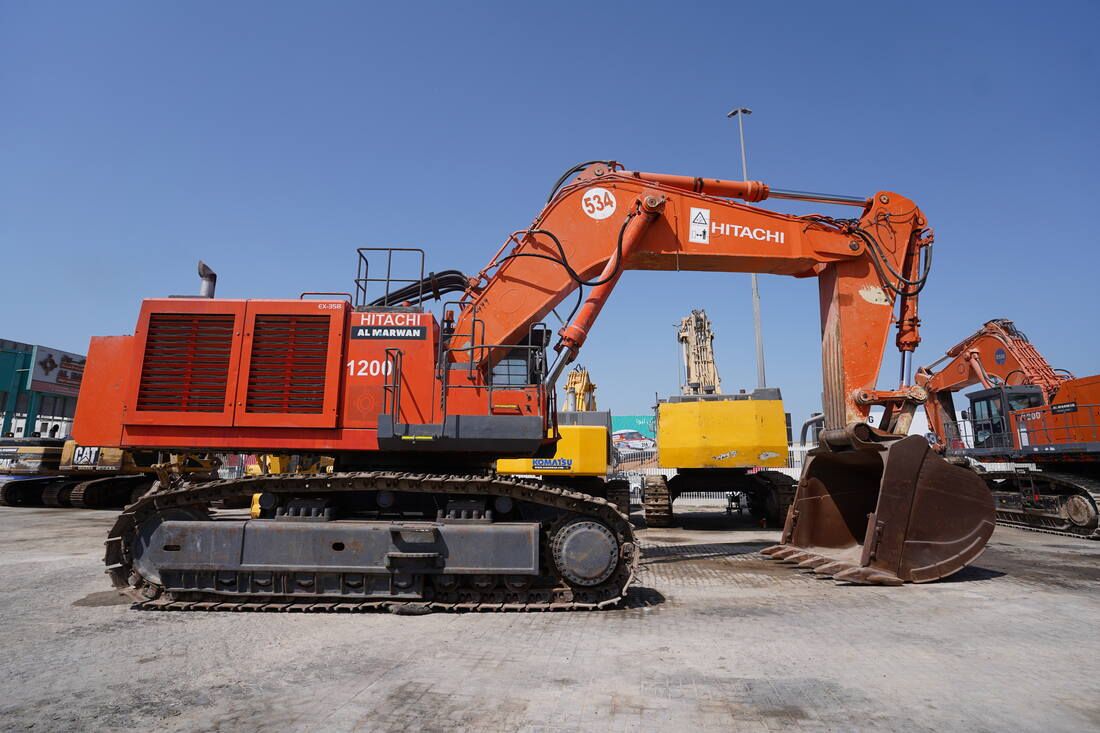 Used Hitachi EX1200 Track Excavator for Sale 2010 | Al Marwan