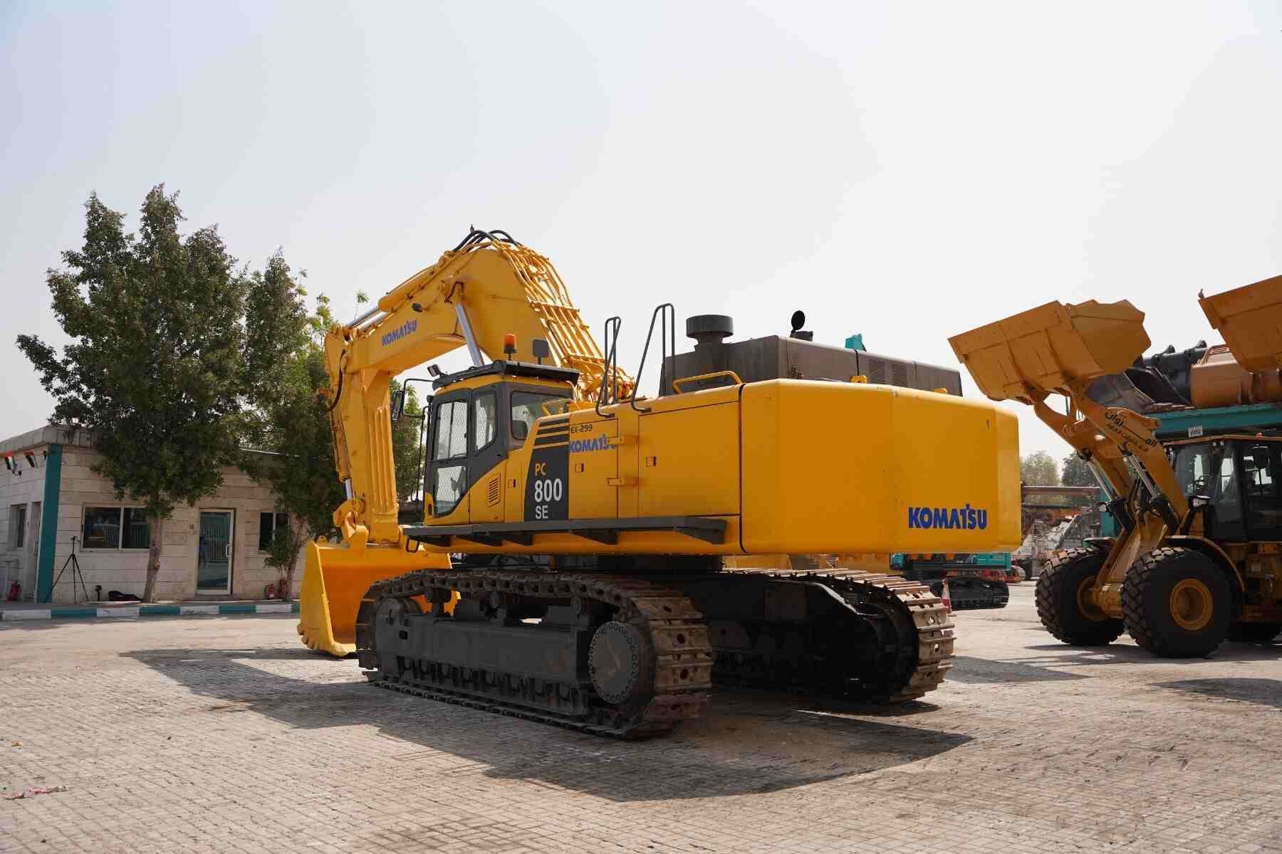 Komatsu PC800SE-7 Large Crawler Excavator 2011