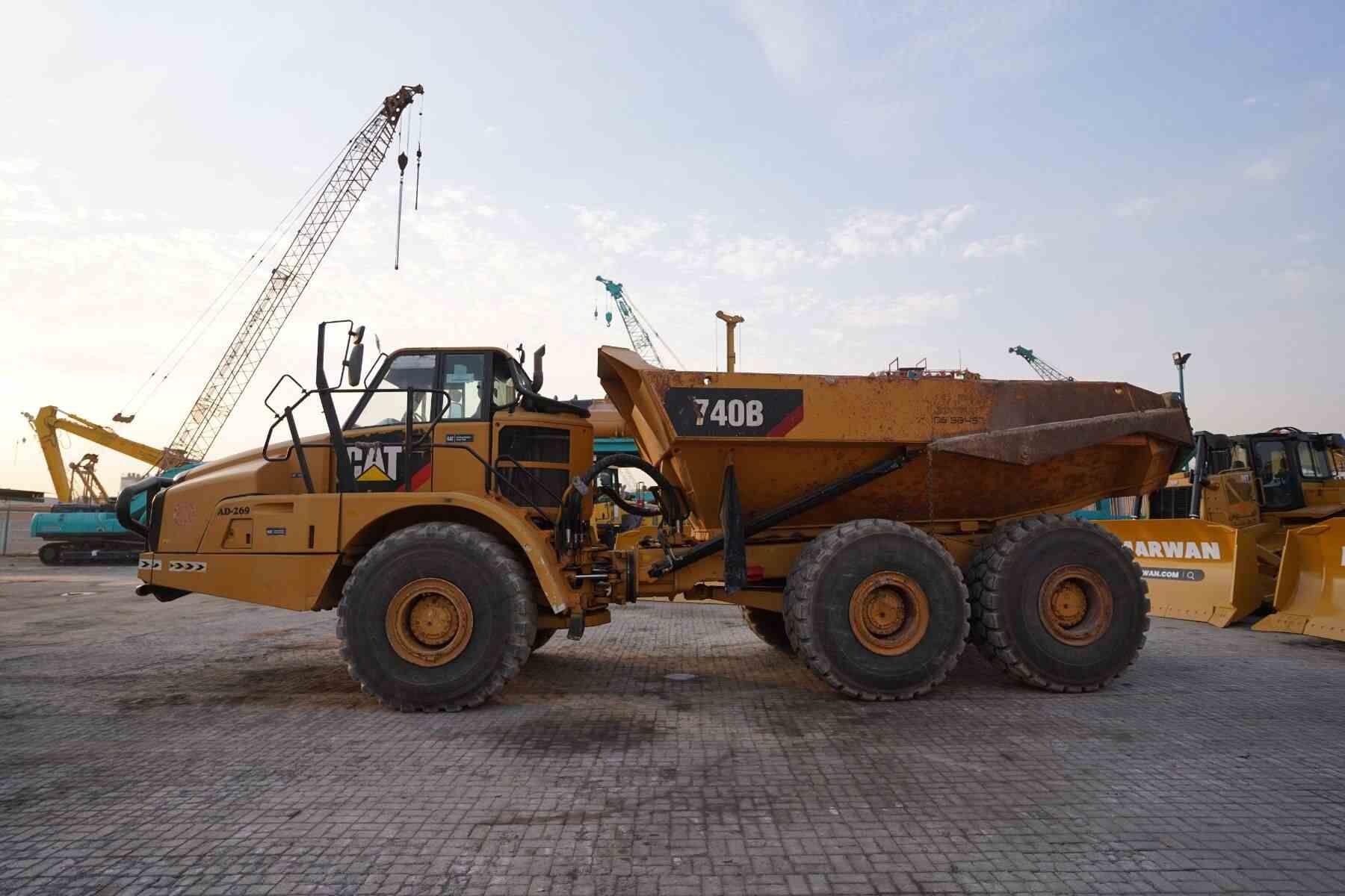 Used Caterpillar 740B Articulated Dump Truck 2012