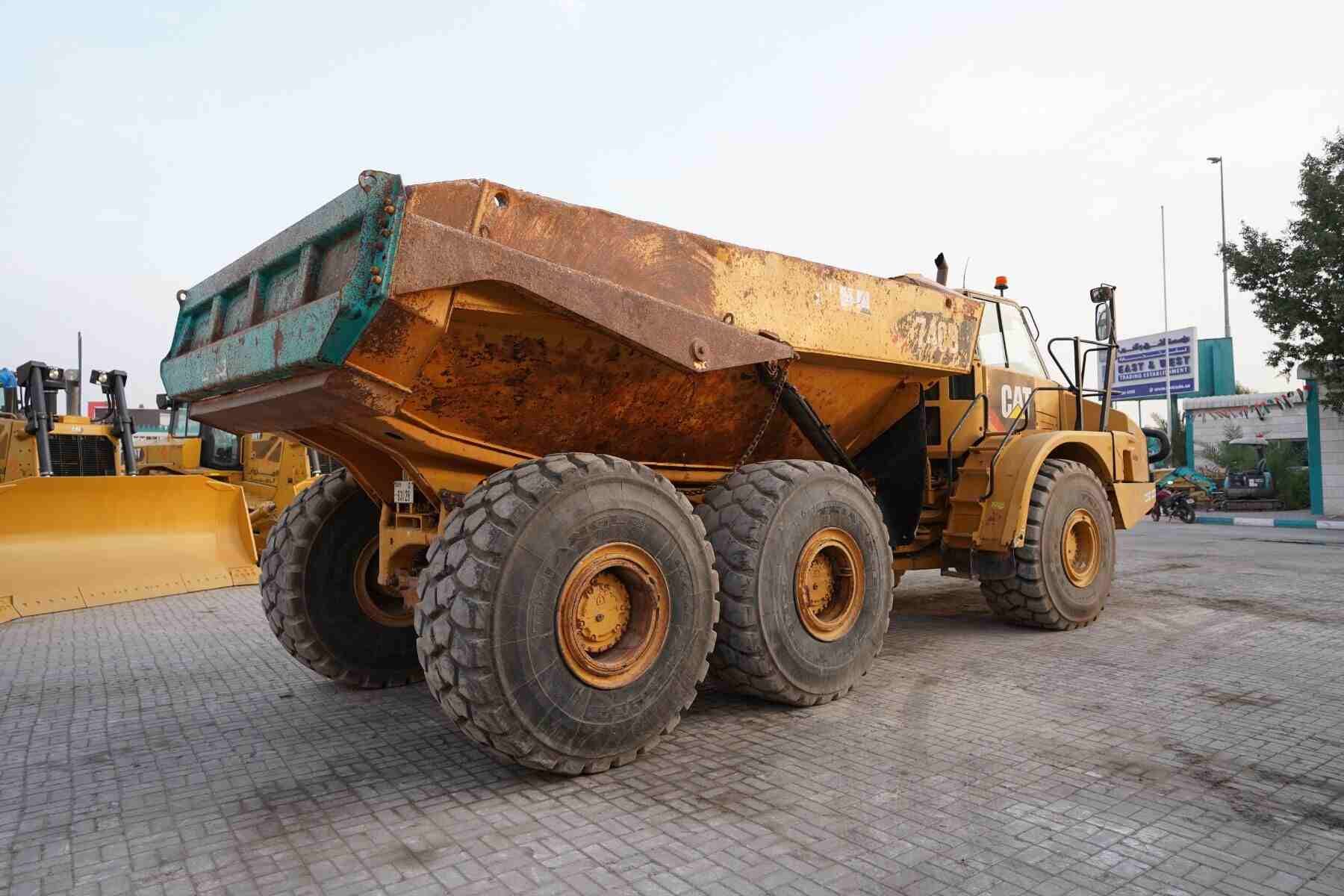 Used Caterpillar 740B Articulated Dump Truck 2012
