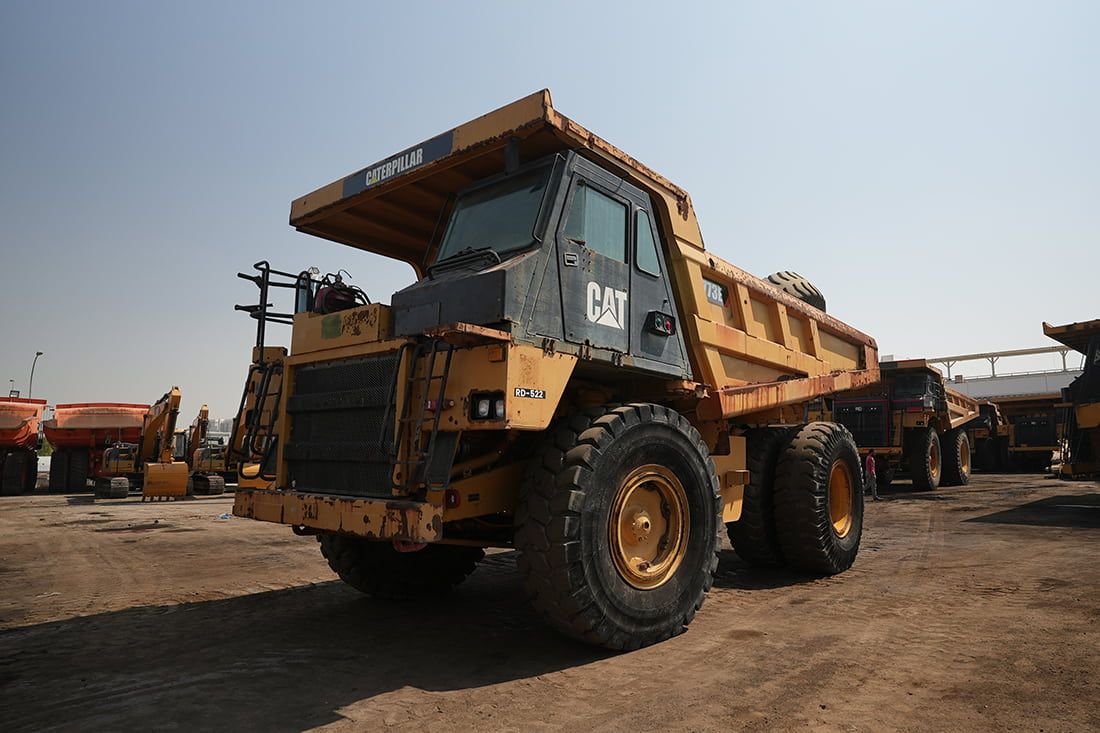 Used Cat 773E Rigid Dump Truck for Sale 2012 | Almarwan