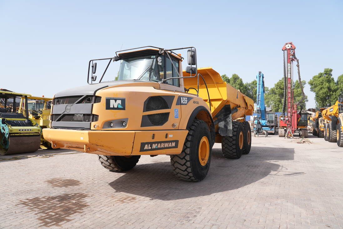 Used Volvo A35F Articulated Hauler for Sale 2013 | Almarwan
