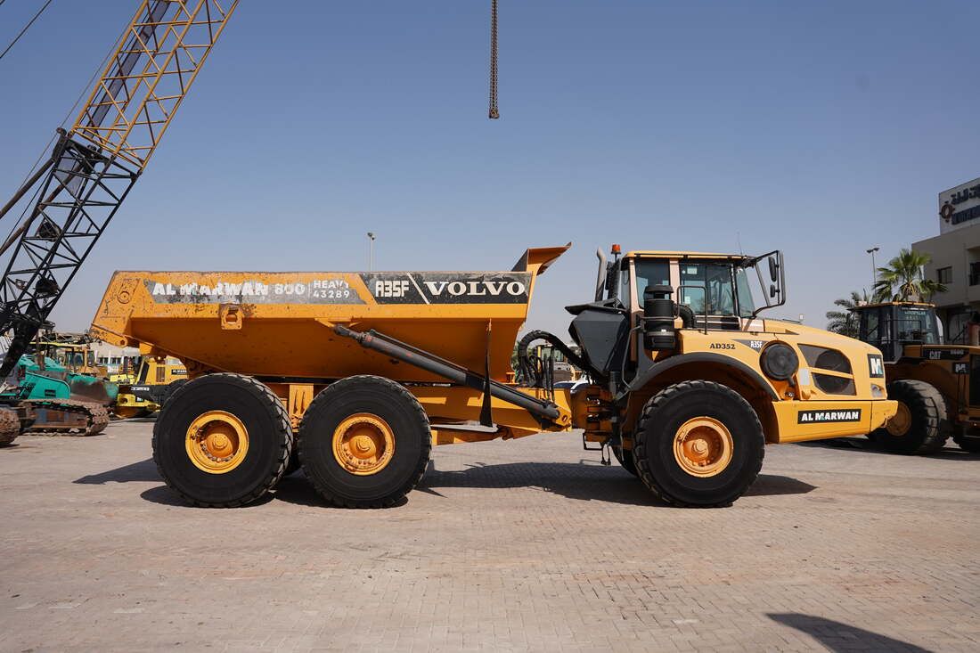 2013 Volvo A35F Articulated Dump Truck-High Payload Capacity