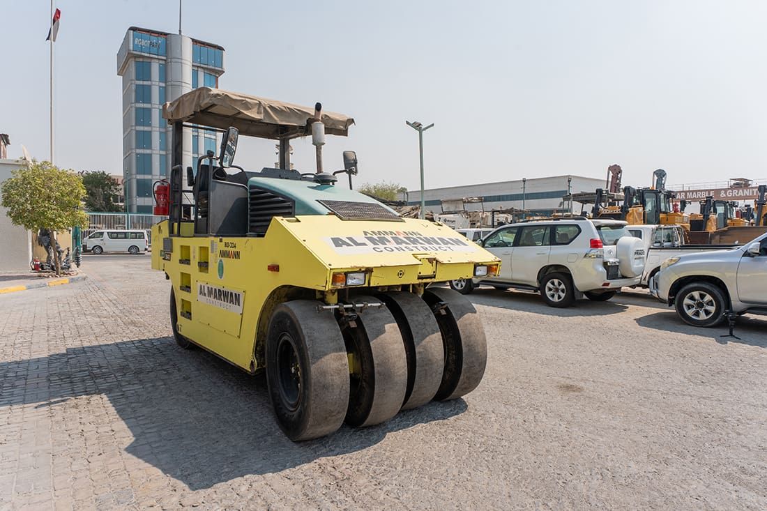Used Ammann AP240 Pneumatic Tyre Roller For Sale 2017 | Al Marwan