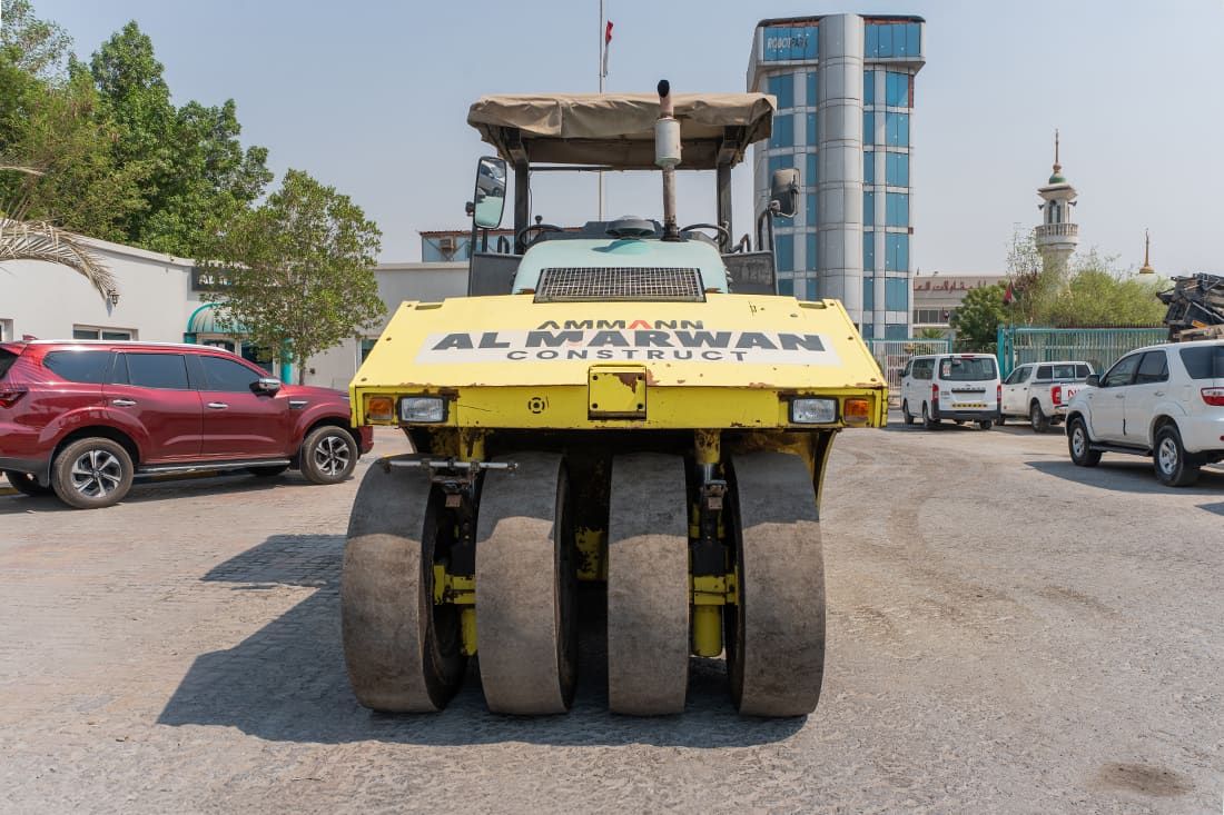 Used Ammann AP240 Pneumatic Tyre Roller For Sale 2017 | Al Marwan