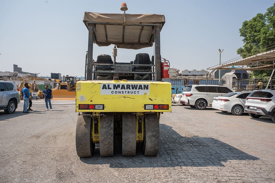 Used Ammann AP240 Pneumatic Tyre Roller For Sale 2017 | Al Marwan