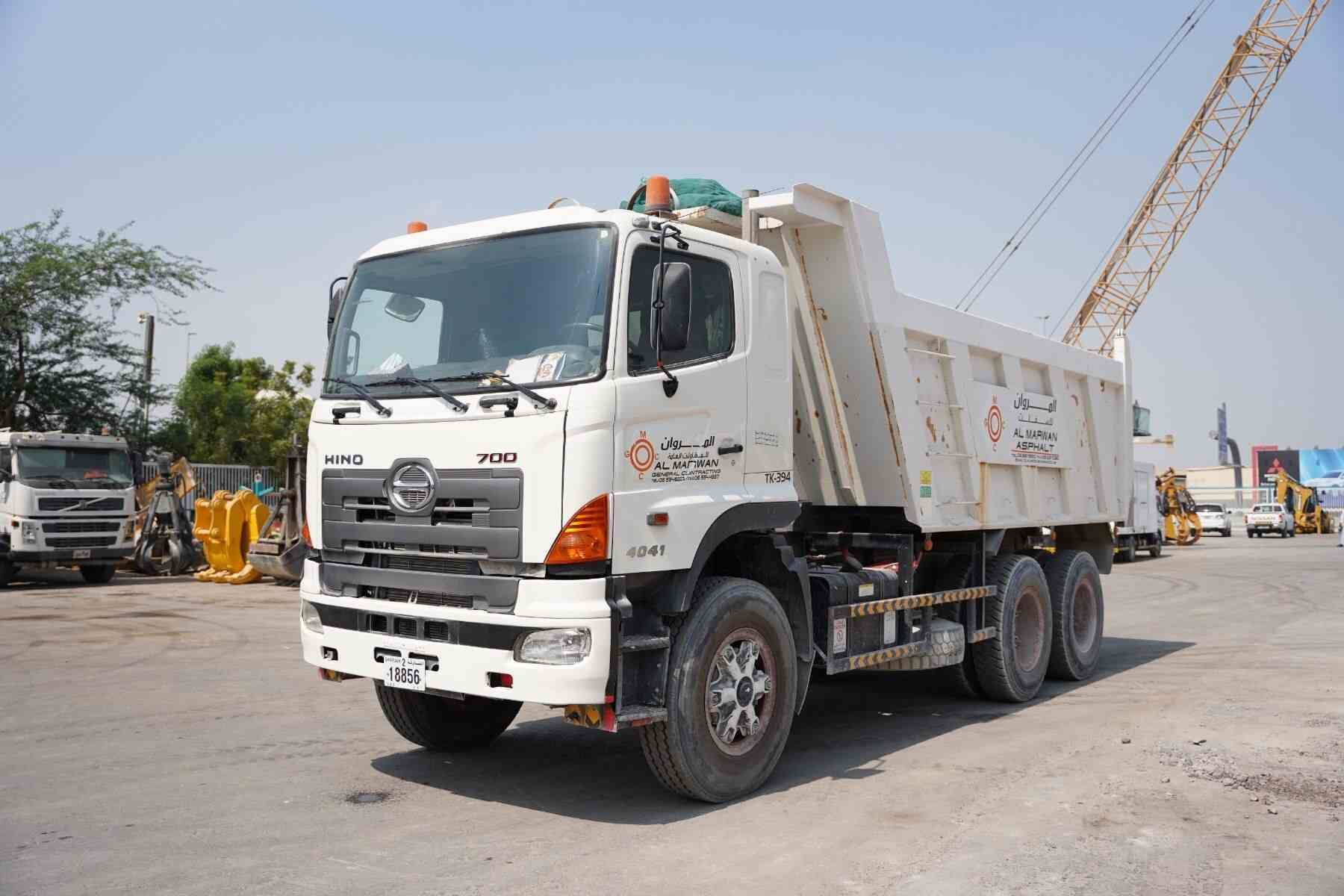 Hino 700 Series ZS 4041 6x4 Tipper Truck 2018