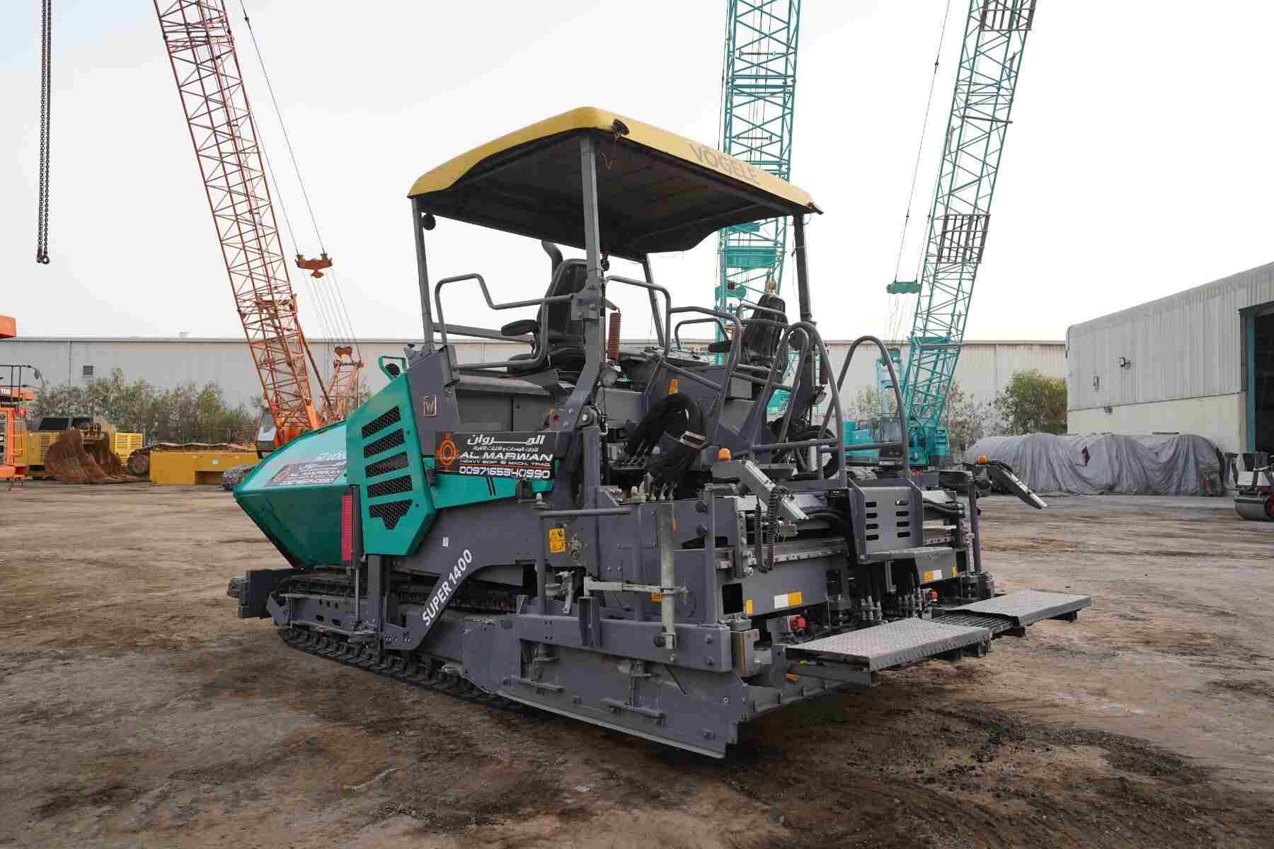 Used Vögele 0763 Super 1400 Track Paver for Sale | Almarwan