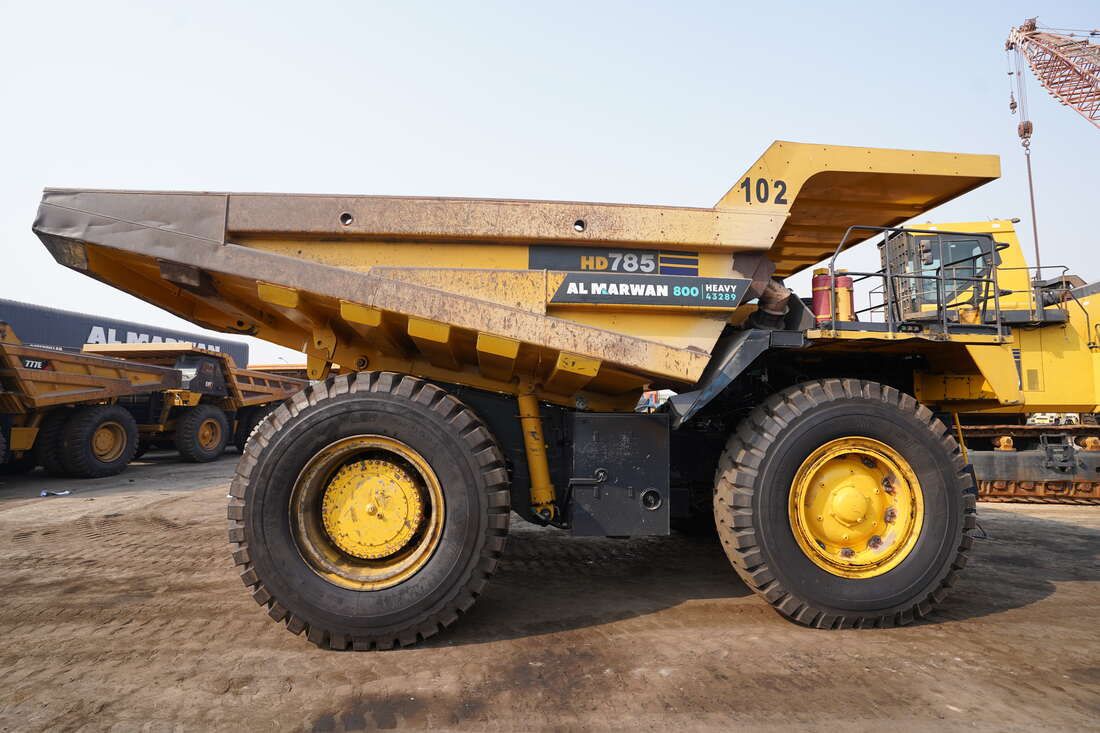 Used 2022 Komatsu HD785-7 Rigid Dump Truck for Sale