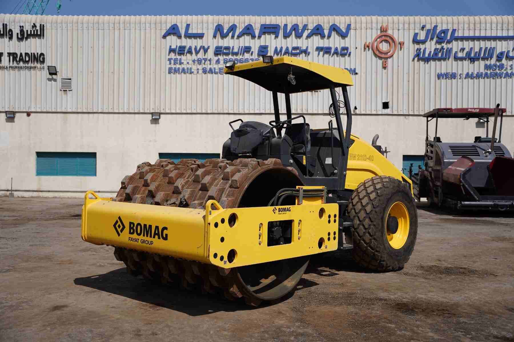 Like-New Bomag BW 211 D-40 Drum Roller 2021