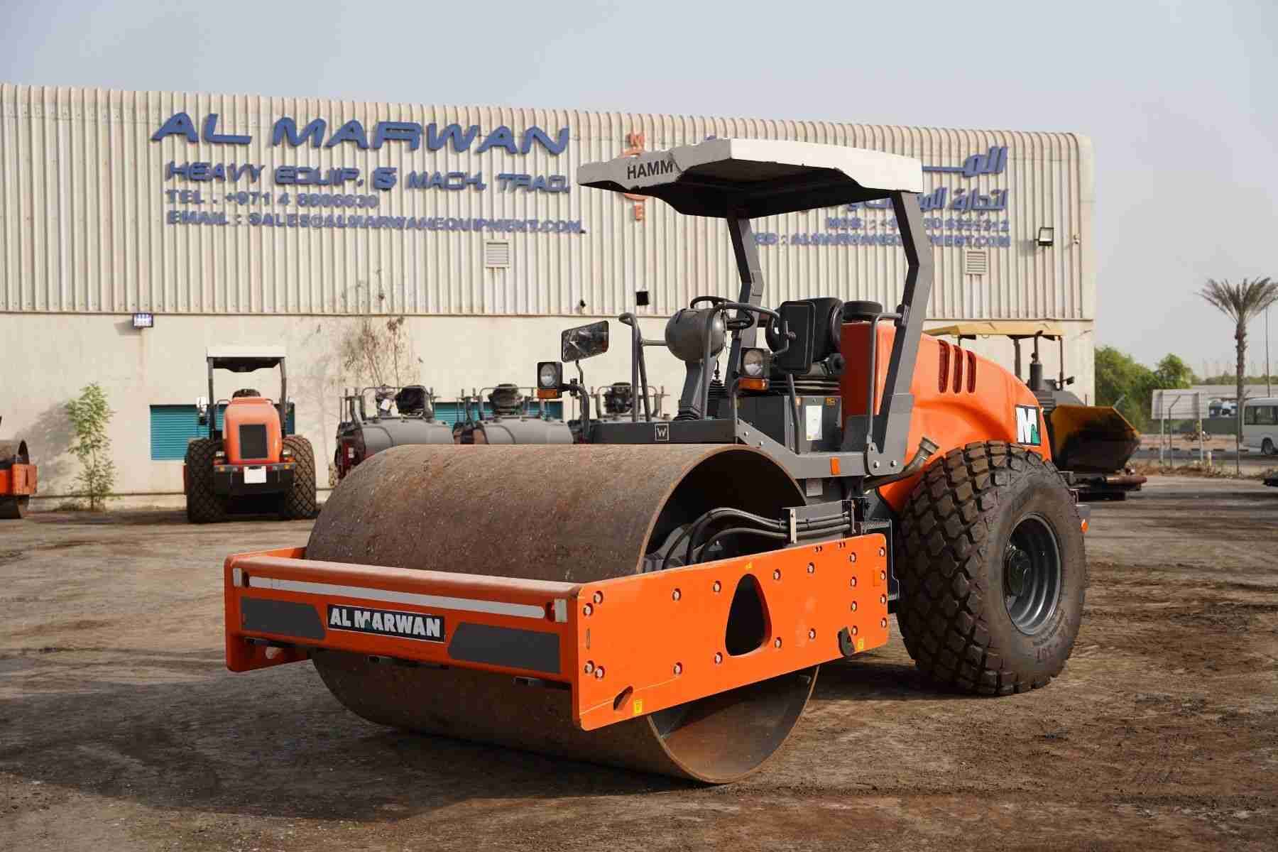 Like-New Hamm 311D Single Drum Roller 2021
