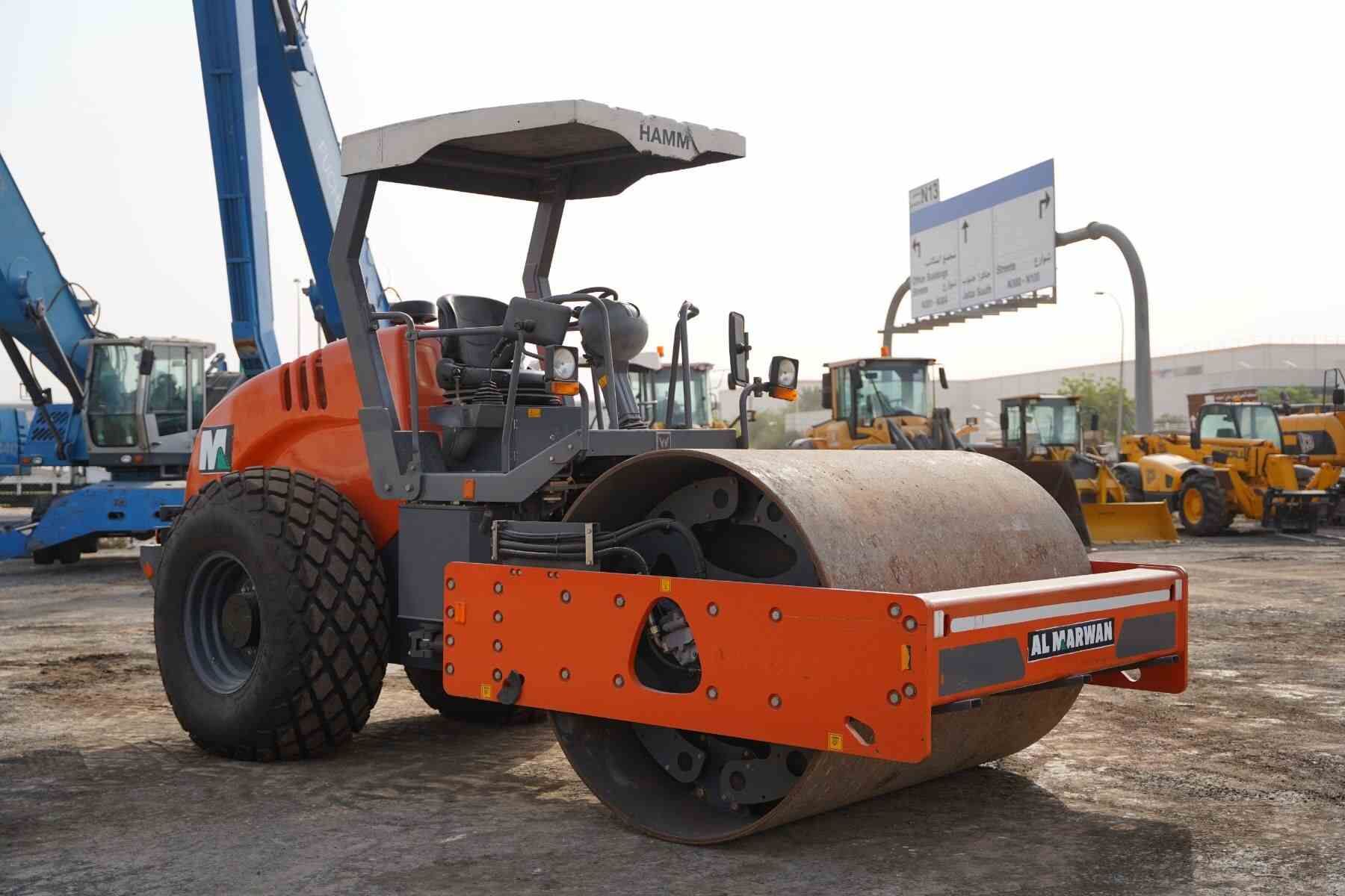 Like-New Hamm 311D Single Drum Roller 2021