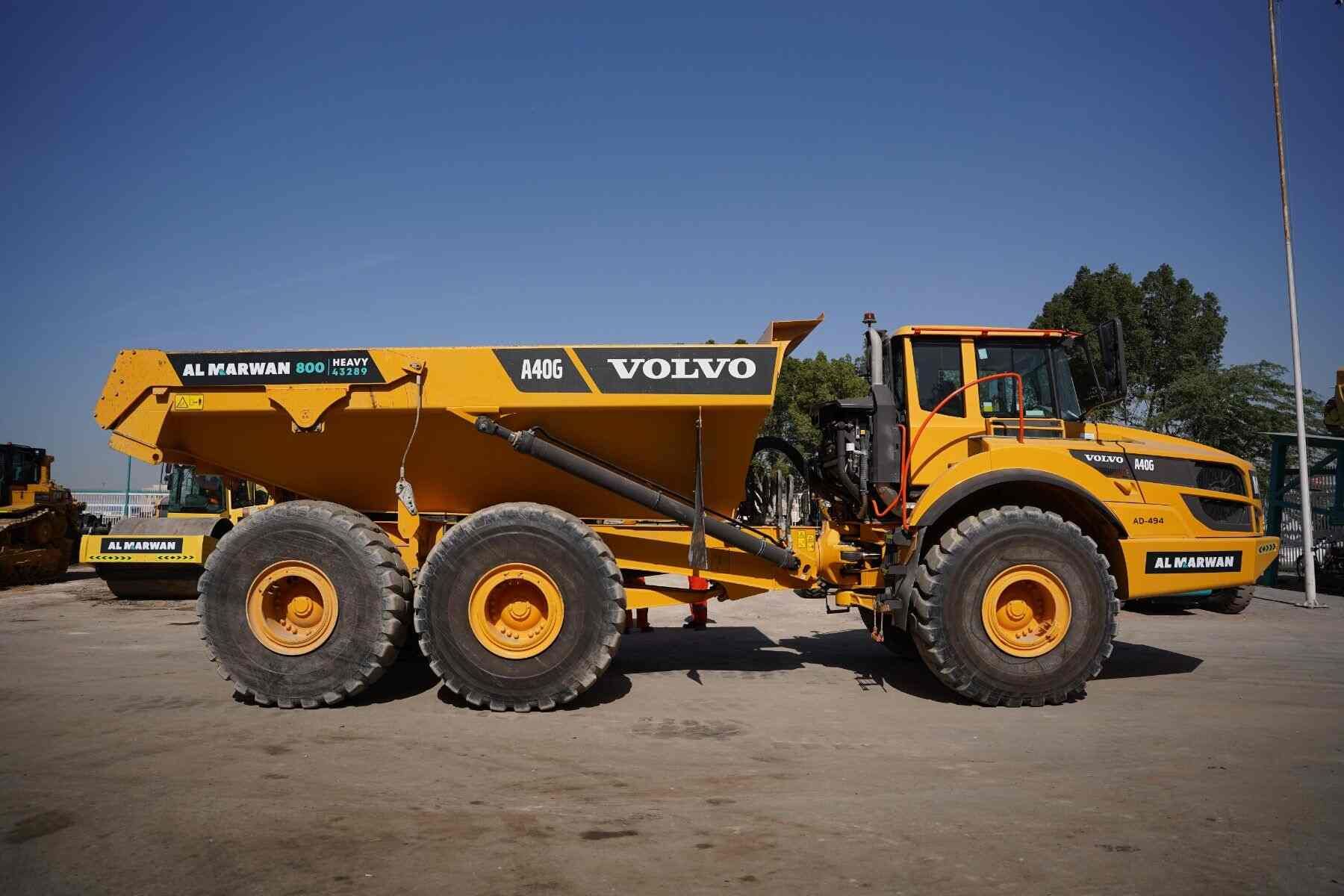 Used Volvo A40G Articulated Hauler for Sale 2022 | Almarwan