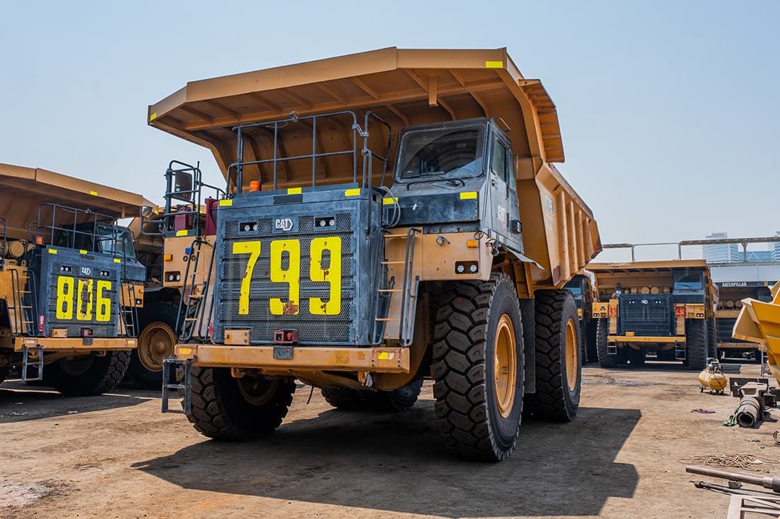 Buy a 2022 Caterpillar 777E Dump Truck for Heavy Hauling