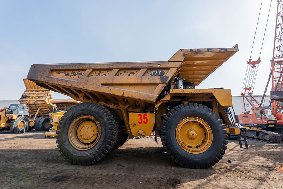 Buy 2022 Caterpillar 777E High-Performance Rigid Dump Truck