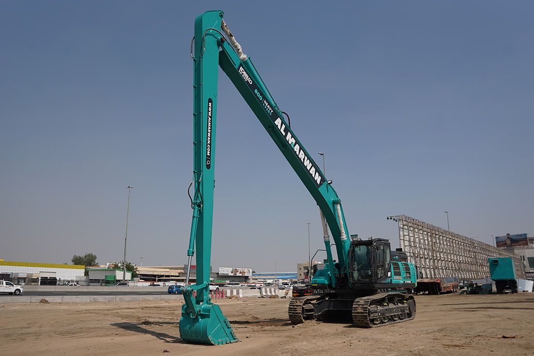 Rent Medium Excavators, 22 ton, Long Boom 14-meters