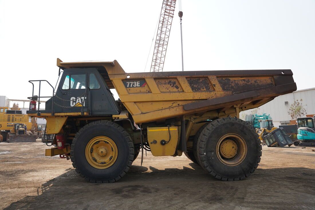 55 Ton Rigid Dump Truck for Rent | Almarwan