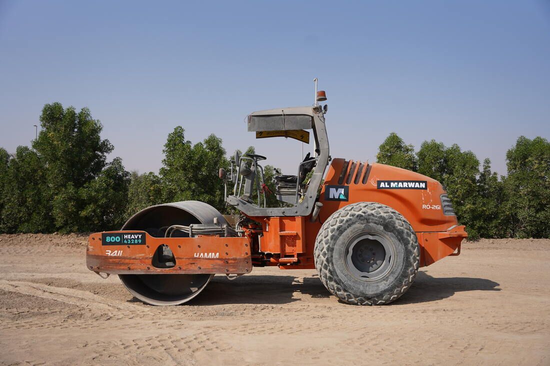 Used 2011 Hamm 3411 Single Drum Roller