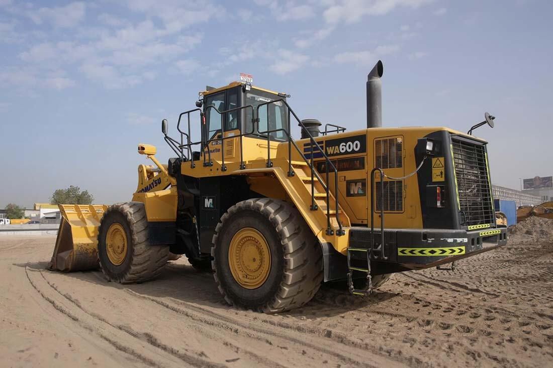 Used Komatsu WA600-6R Wheel Loader for Sale 2023 | Almarwan