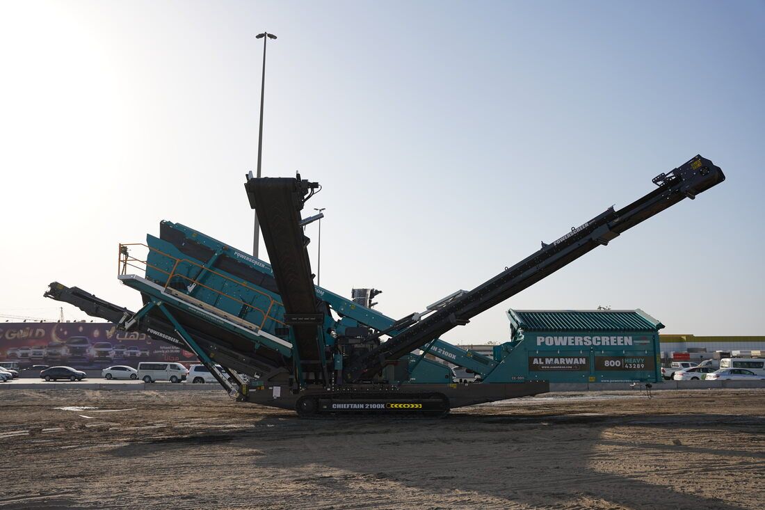 Mobile Screener 600 TPH for Rent | Al Marwan