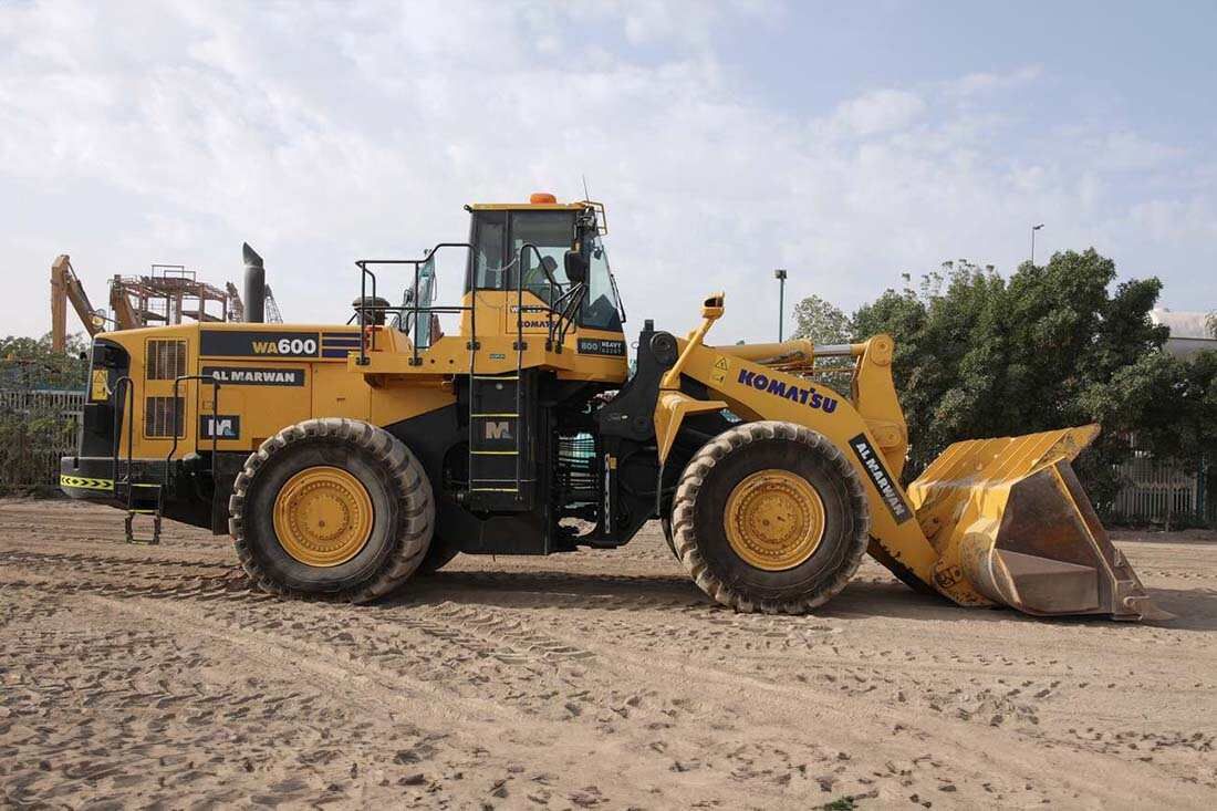 Used Komatsu WA600-6R Wheel Loader for Sale 2023 | Almarwan